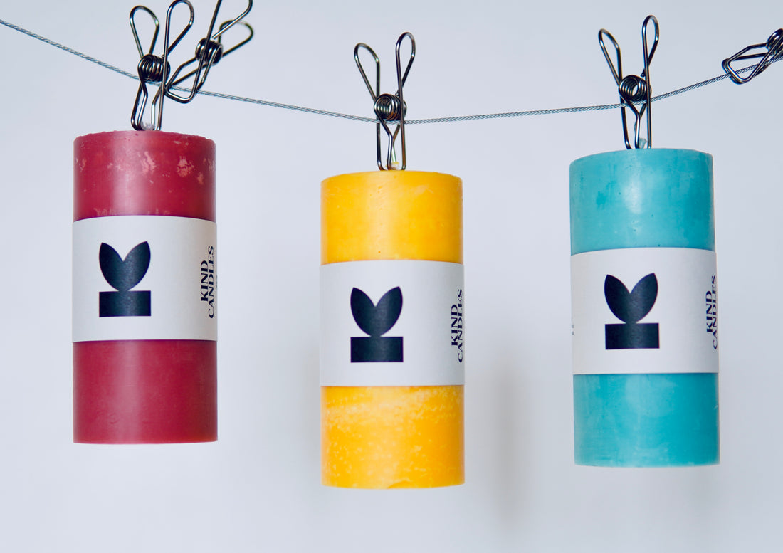 Scented Pillar Candles – KIND CANDLES